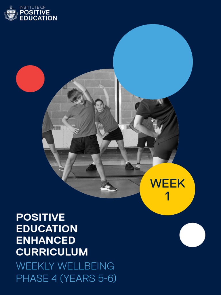 Week 1: Positive Education Enhanced Curriculum | PDF