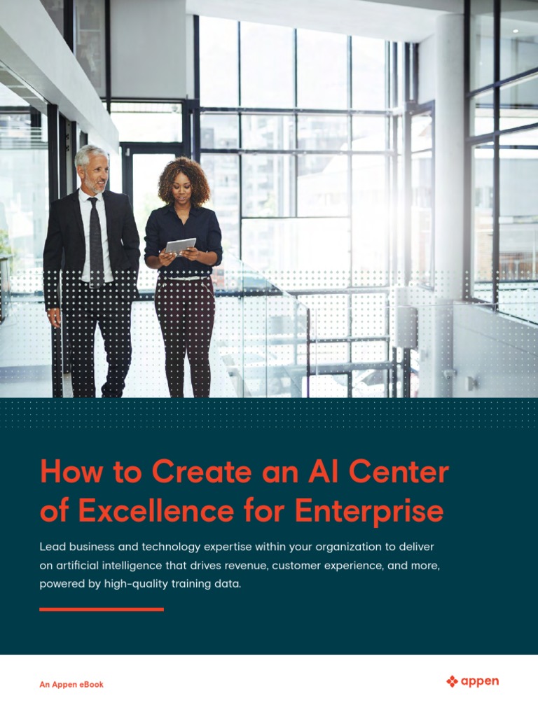 How To Create An AI Center of Excellence For Enterprise | PDF