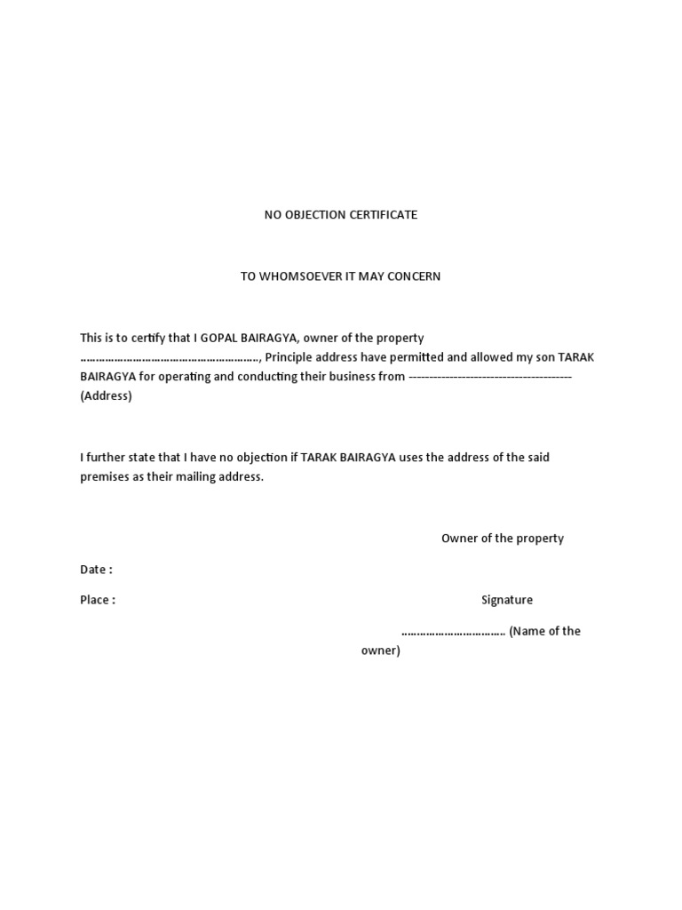 Consent Letter | PDF