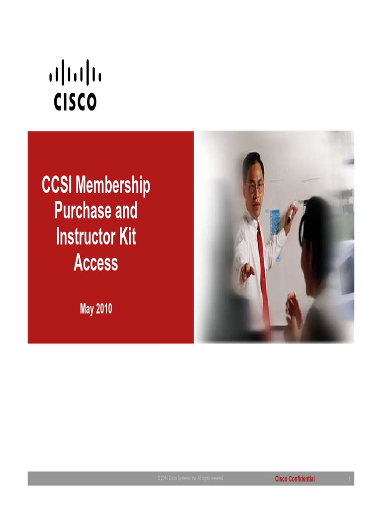 CCSI Membership Purchase and Instructor Kit Access | PDF | Digital ...