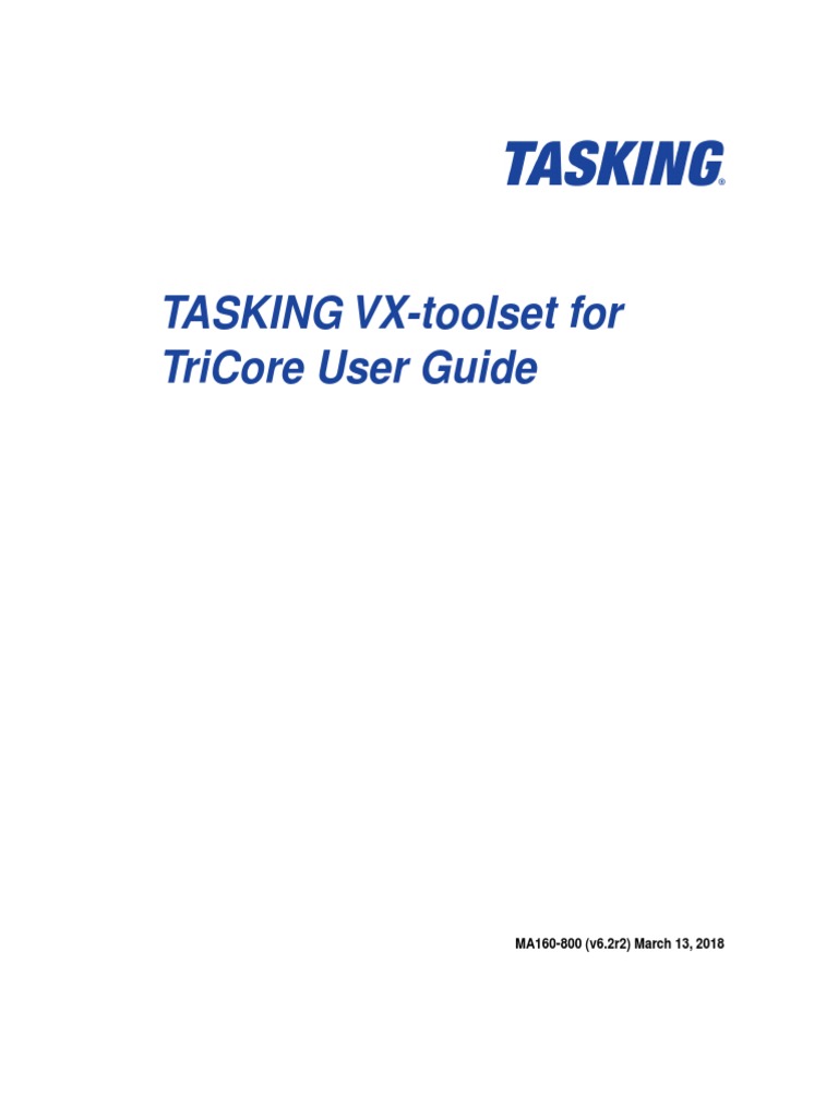 Tasking v6.2r2 CTC User Guide PDF | PDF | Assembly Language | C ...