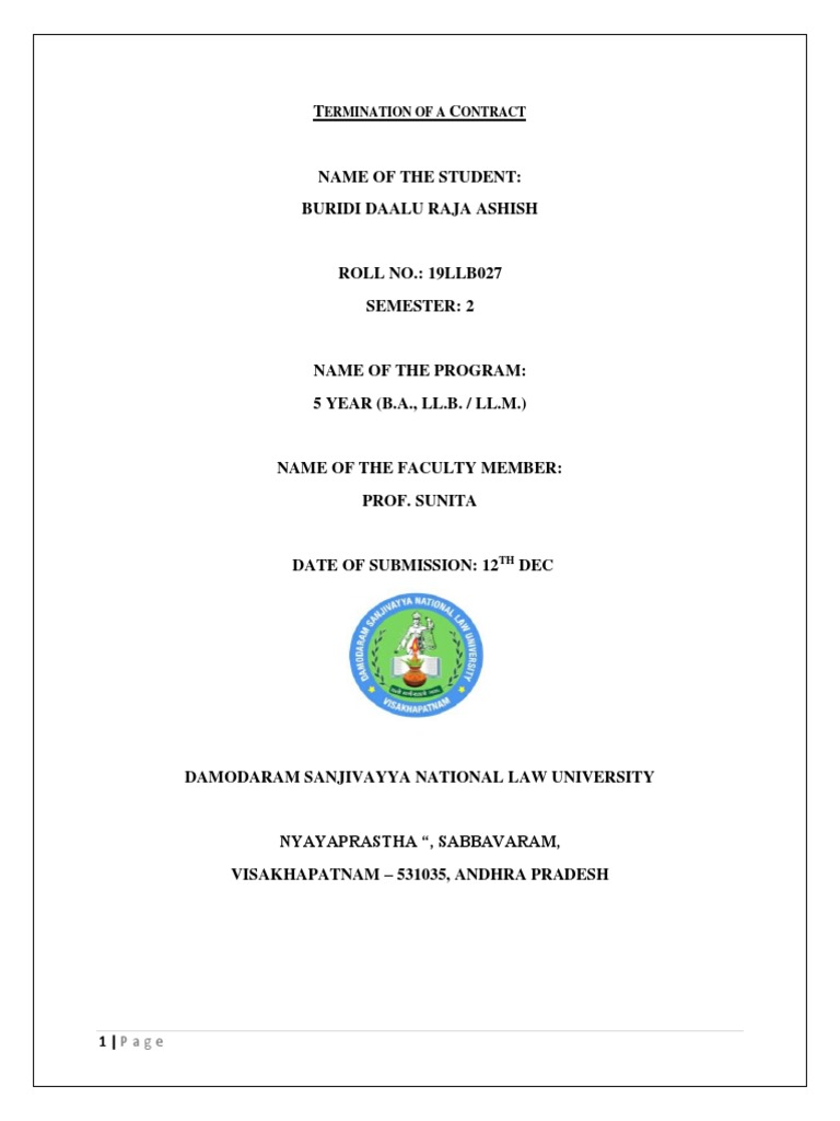 Contracts RP | PDF | Breach Of Contract | Misrepresentation