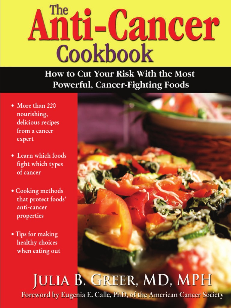 Anti Cancer Cookbook | PDF | Healthy Diet | Cancer