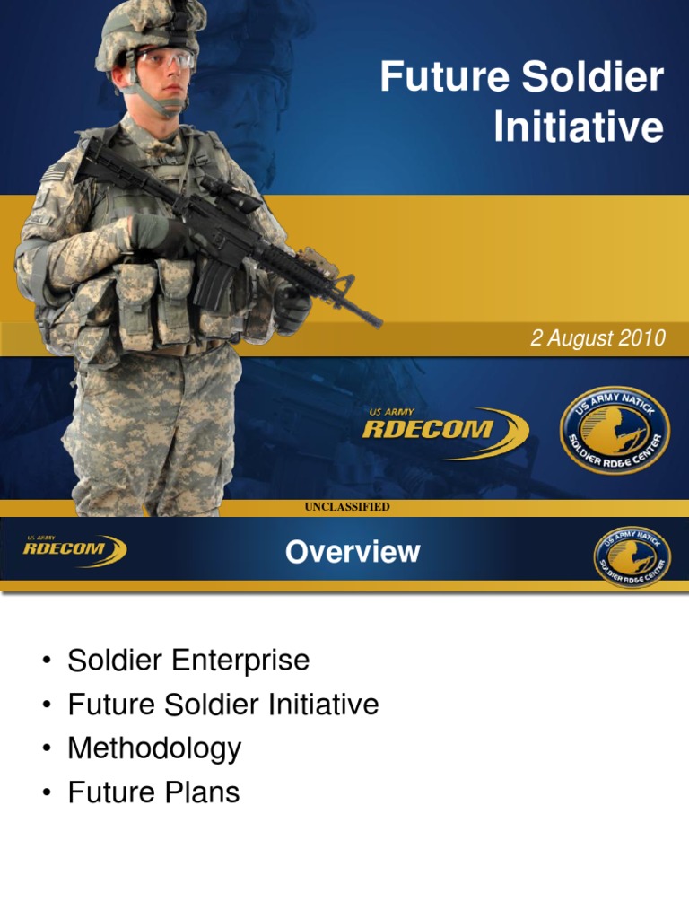 Future Soldier Initiative: 2 August 2010 | PDF | Science | Cognition