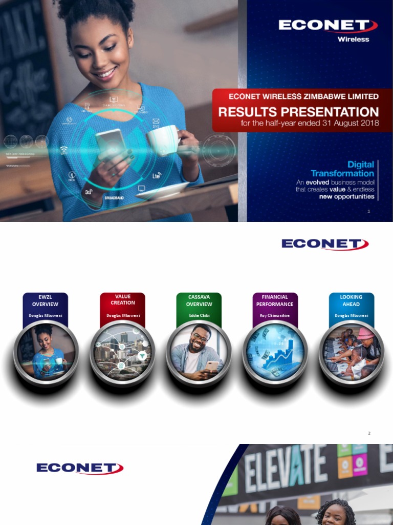 Econet Wireless - HY2019 Analyst Briefing Presentation | PDF | Mobile ...