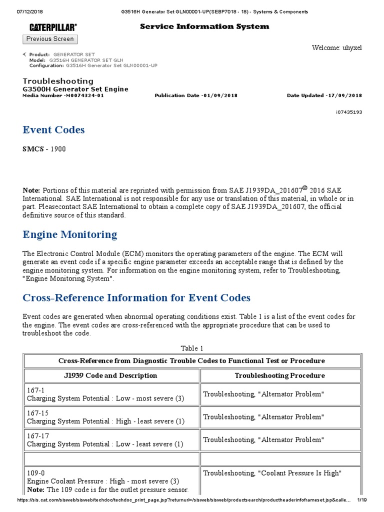 Event Codes PDF | PDF | Turbocharger | Internal Combustion Engine