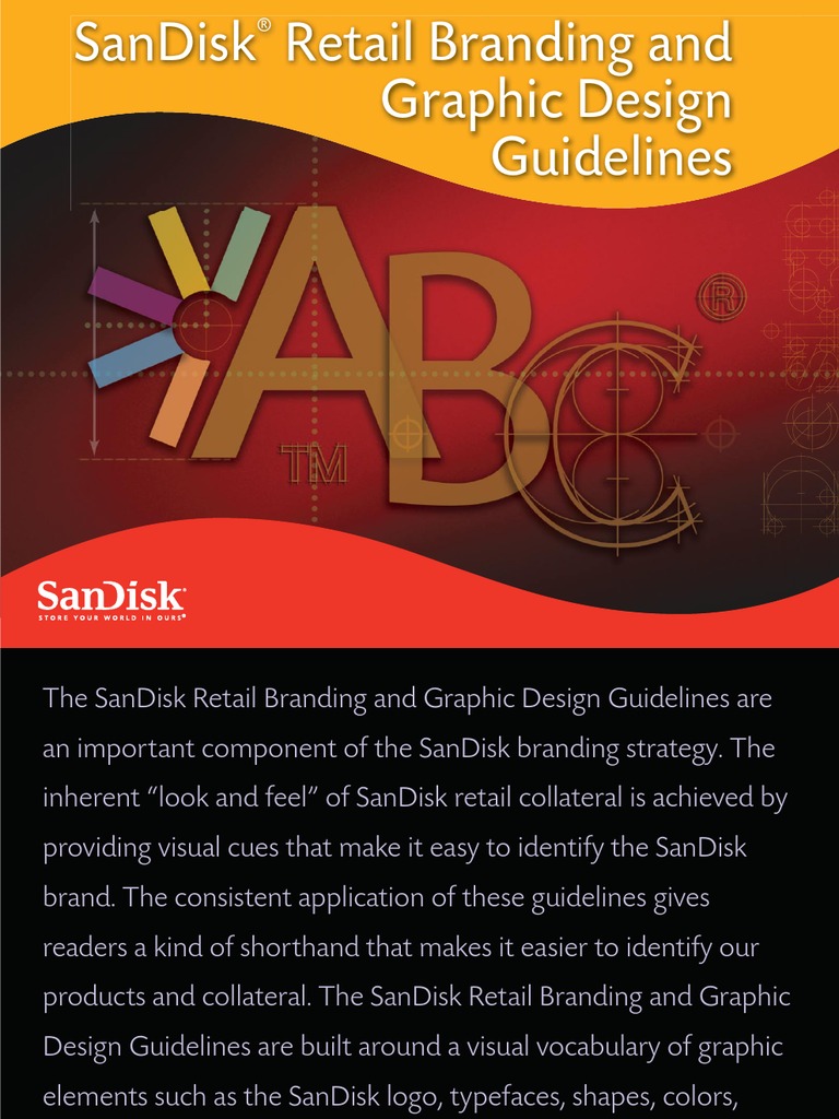 SanDisk Logo Guidelines | PDF | Logos | Media Technology