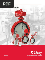 Bray Butterfly Valve Product Overview | PDF | Valve | Actuator
