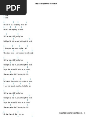 Snow Patrol Guitar Chords