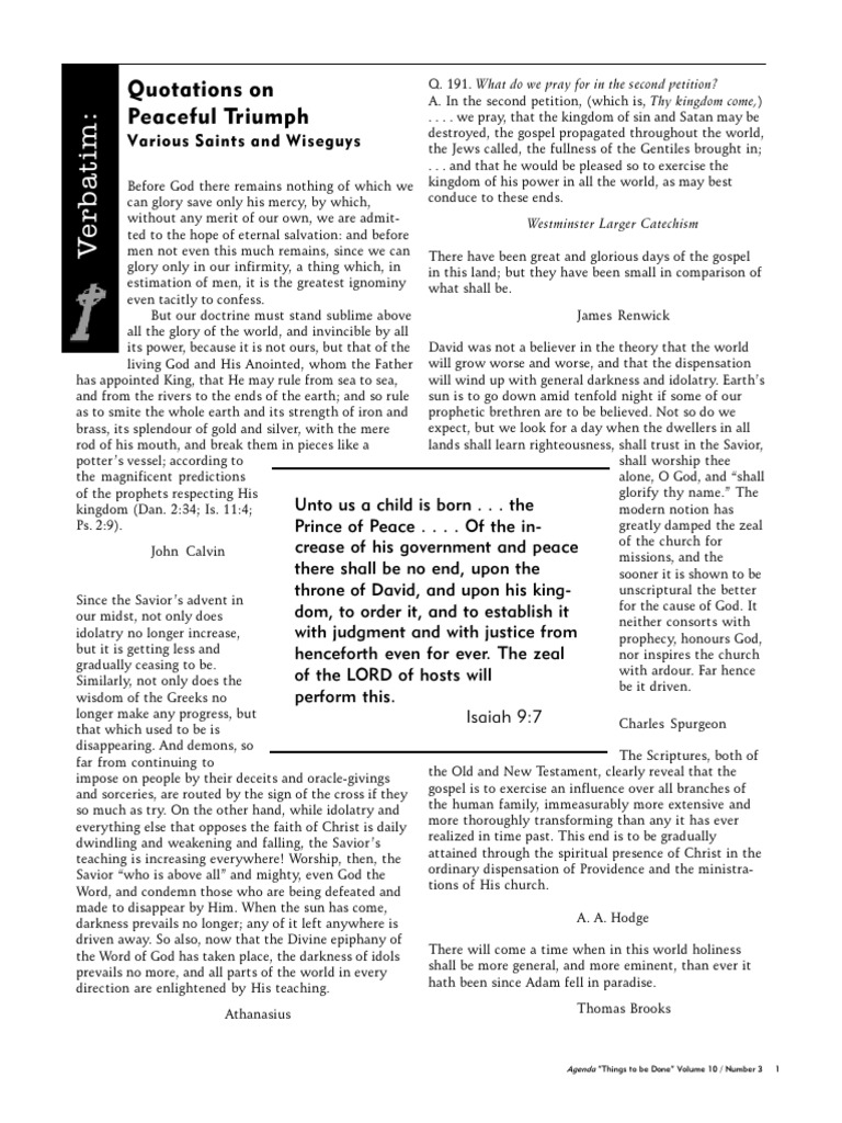 Credenda Agenda10-3 | PDF | Jesus | Satan