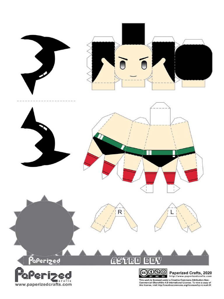 Astro Boy Papercraft | PDF