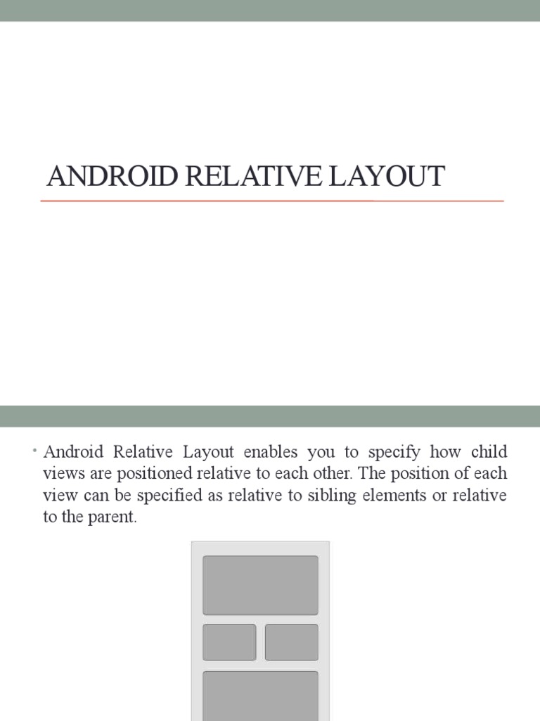 Android Layouts | PDF | Computers