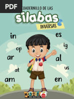 Cuadernillo de Las Silabas Inversas | PDF