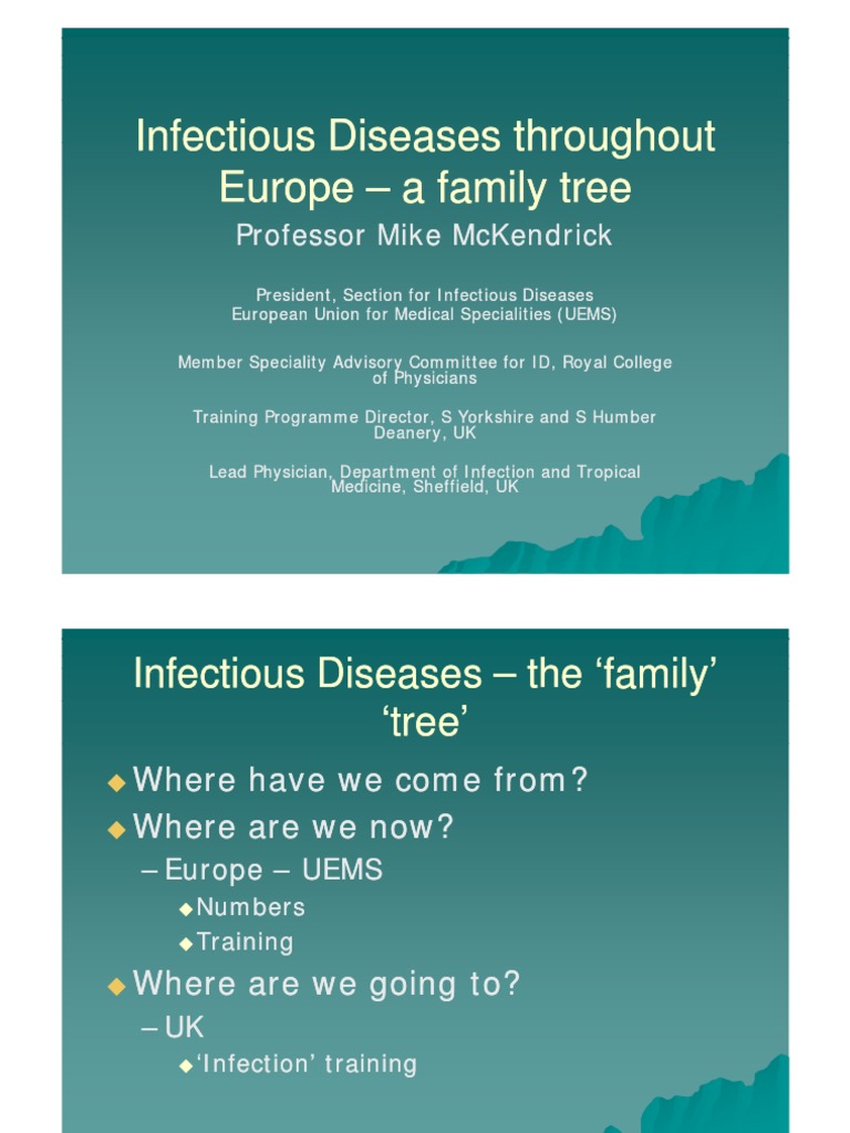 Infectious Diseases Throughout Infectious Diseases Throughout Europe ...