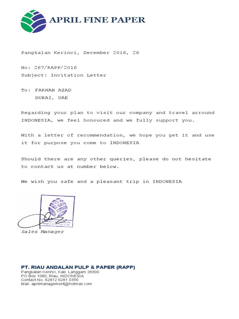 Concept Letter Invitation | PDF