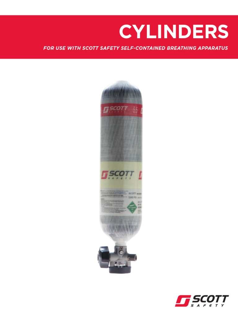 Cylinders: For Use With Scott Safety Self-Contained Breathing Apparatus ...