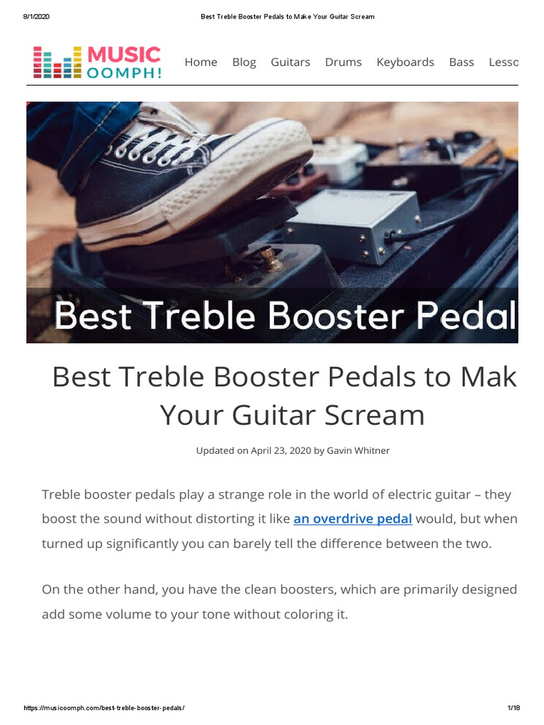 Best Treble Boosters _ Treble Booster Pedals – BLVB