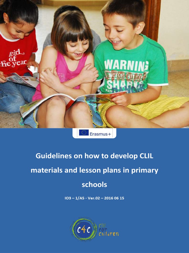 Guidelines on developing CLIL materials and lesson plans in primary schools | PDF | Teachers ...