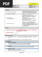 Kasarian NG Pangngalan Lesson Plan | PDF