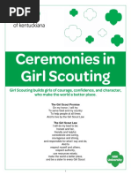 Girl Scout Handbook | PDF | Scouting | Organizations Of Children