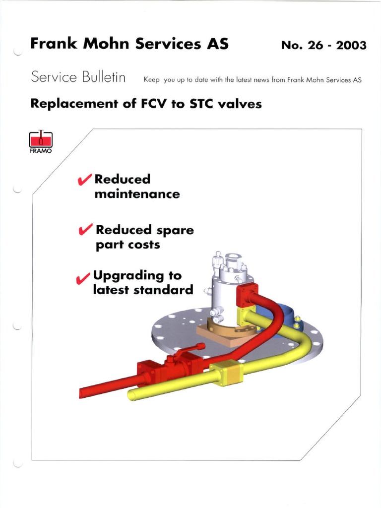 26 Replacement of FCV To STC Valves | PDF