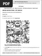 Chevrolet Captiva Service Manual. MAINTENANCE AND REPAIR. | PDF ...