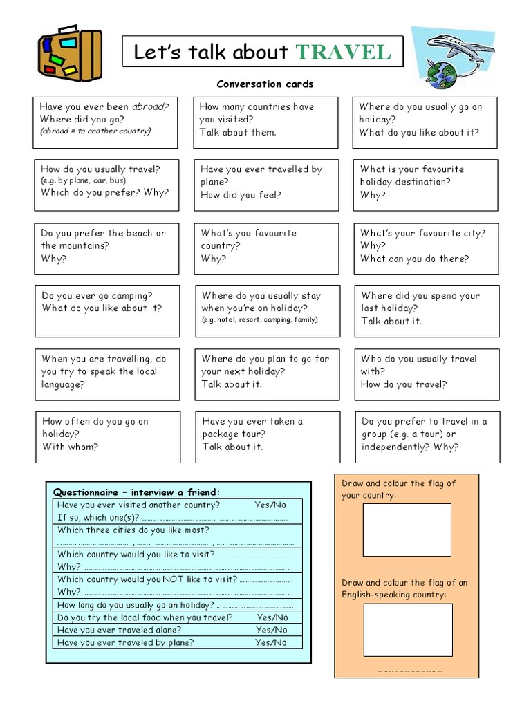 Let's Talk About Travel | PDF | Service Industries | Leisure