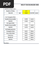 Heat Exchanger Calculations and Design With Excel Spreadsheet Templates ...