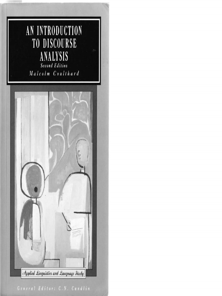 An Introduction To Discourse Analysis by Malcolm Coulthard | PDF