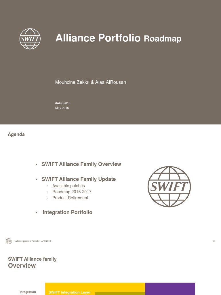 Swift Events Presentations Swiftallianceportfolio | PDF | Microsoft ...