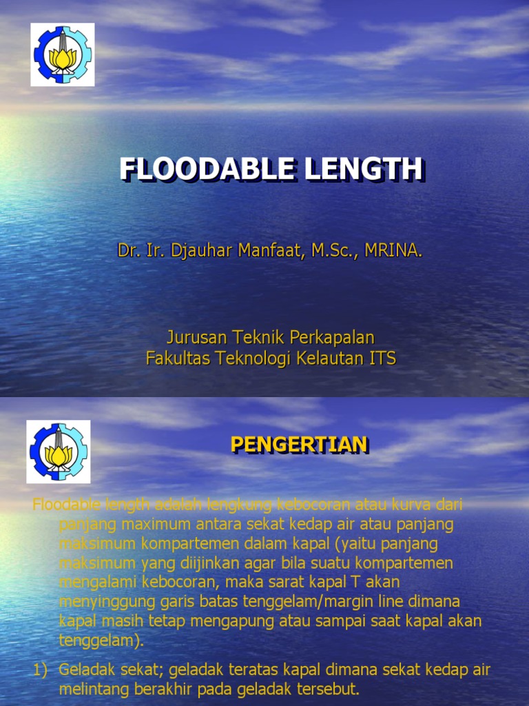 Floodable Length | PDF