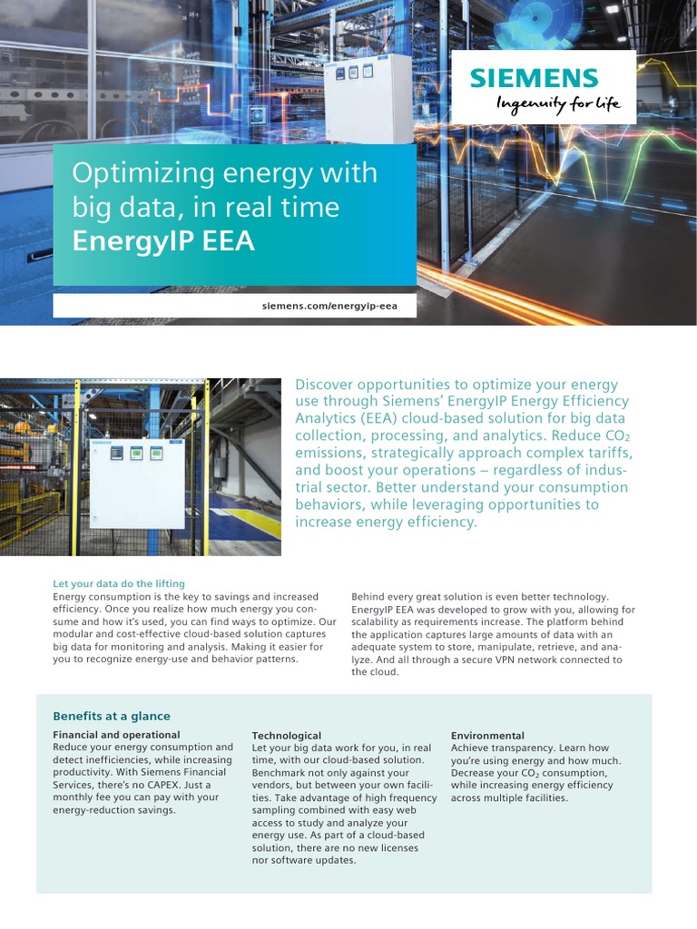 Siemens FLyer EEA PDF | PDF | Cloud Computing | Efficient Energy Use