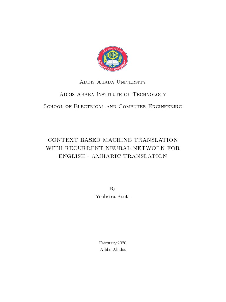 Context Based Machine Translation with Recurrent Neural Network | PDF | Translations | Parsing