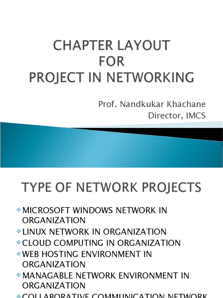 Prof. Nandkukar Khachane Director, IMCS | PDF