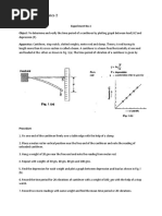Experiment 2 Measurement of Voltage and Frequency Using A CRO. | PDF ...