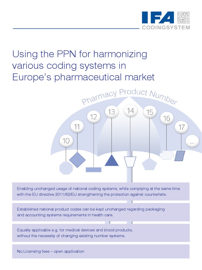 IFA Info PRA Code EN Umbrella PDF | PDF | European Union | Pharmacy