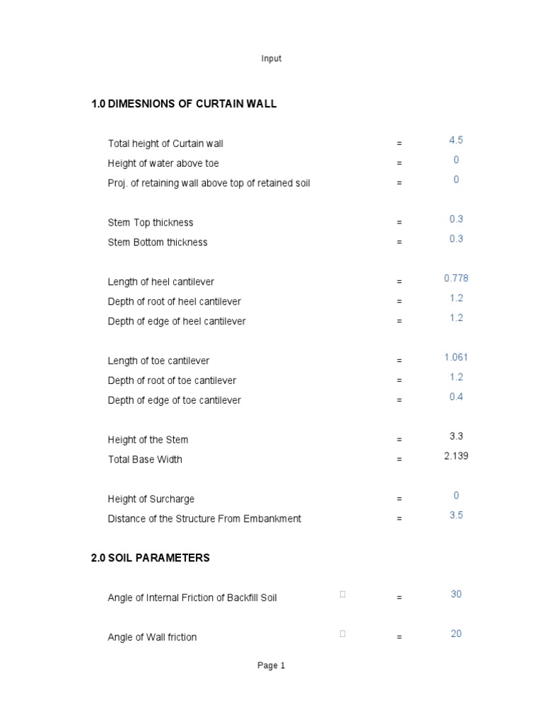 PCC Return Wall | PDF | Civil Engineering | Structural Engineering