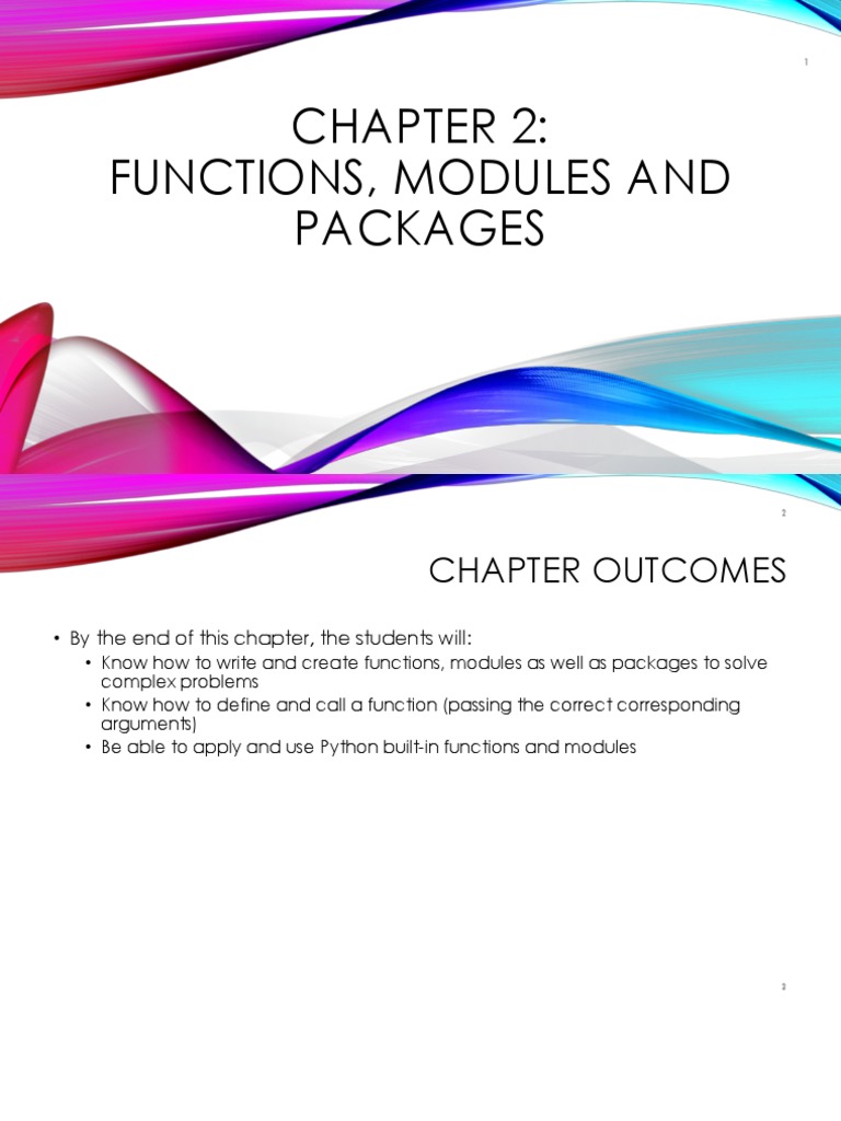 Python Chapter 1 Pdf Parameter Computer Programming Anonymous Function