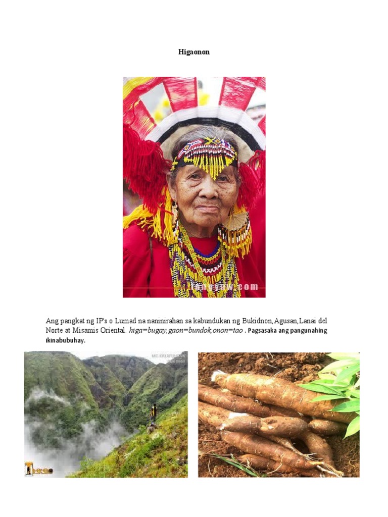 Higaonon FINAL | PDF