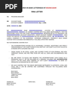 Ready Willing and Able (Rwa) : SAMPLE - Should Be Submitted On Banker's ...