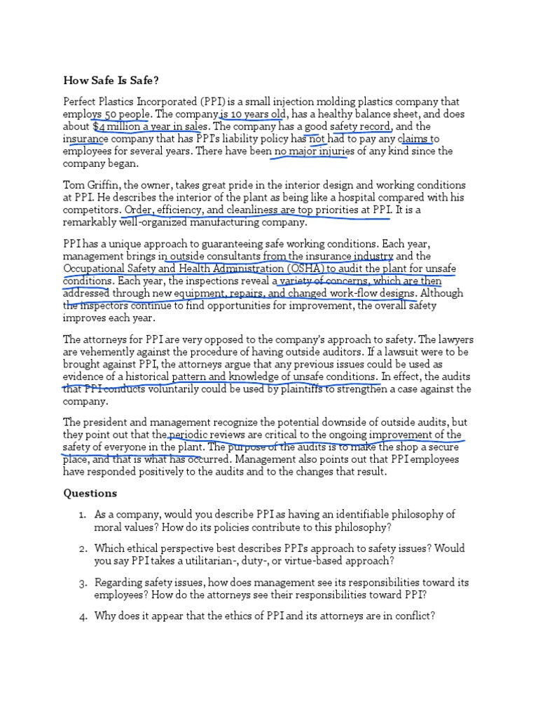 How Safe Is Safe | PDF | Occupational Safety And Health | Safety