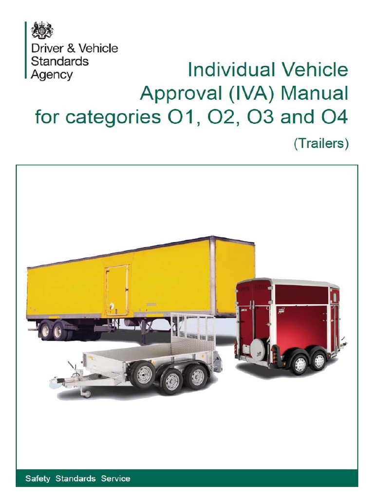 Iva Inspection Manual For Categories O1 O2 O3 and O4 Trailers ...