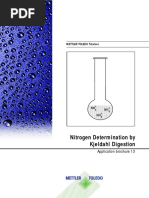 TKN Analysis and Calculation Guide | PDF | Acid | Chemical Substances