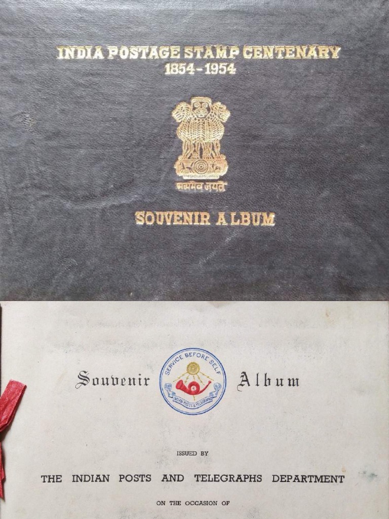 Indian Postage Stamp Centenary 1854-1954 - Souvenir Album | PDF