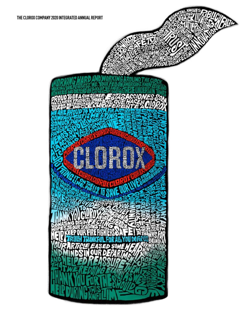 Clorox 2020 Report PDF | PDF