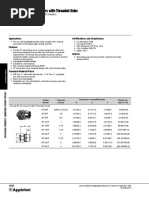 EMT Conduit and Fittings Data Sheet | PDF | Electricity | Electrical ...