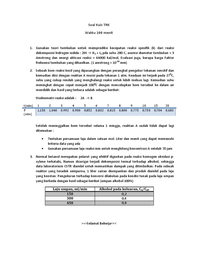 TRK Kuis 3 PDF | PDF