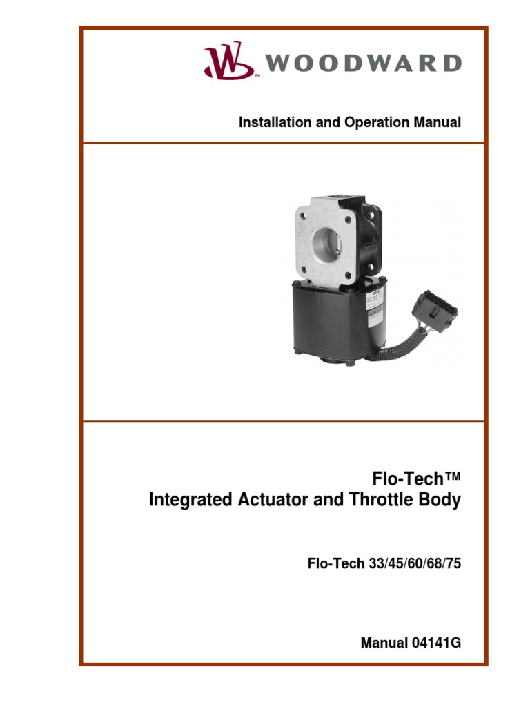 Flo-Tech™ Integrated Actuator and Throttle Body: Installation and ...