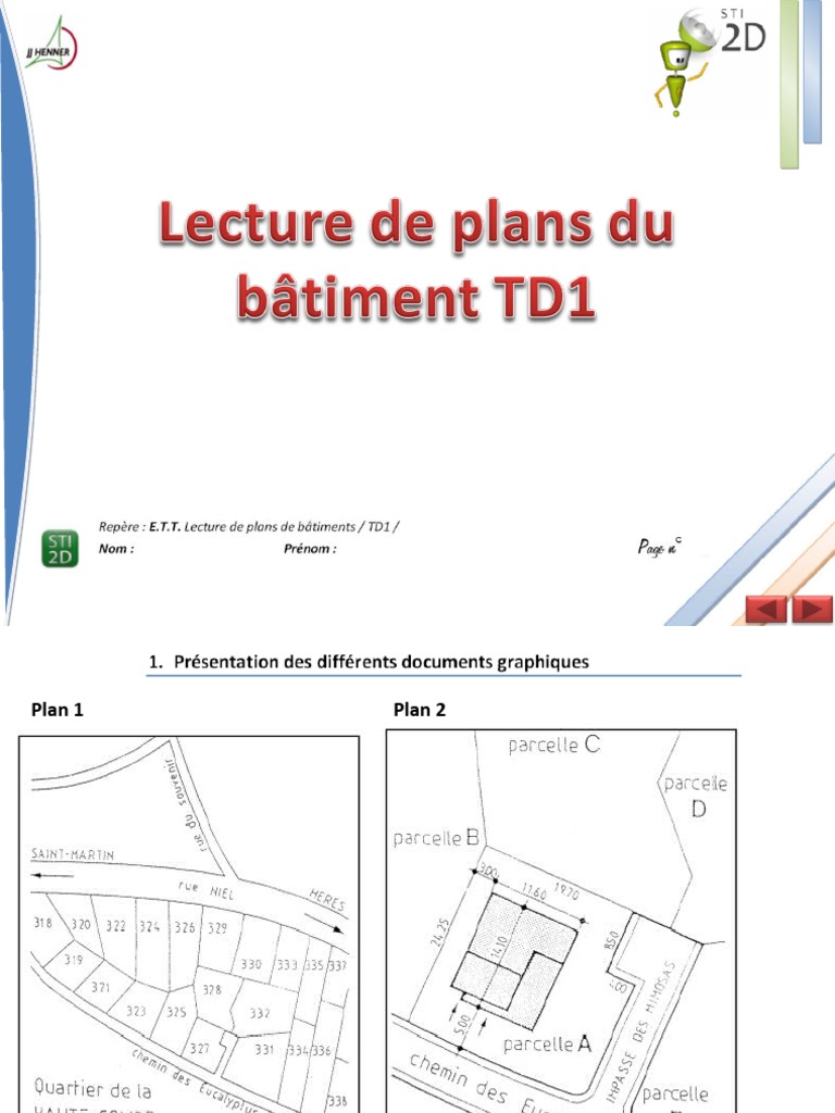 Lecture de Plan Bâtiment | PDF | Escaliers | Science