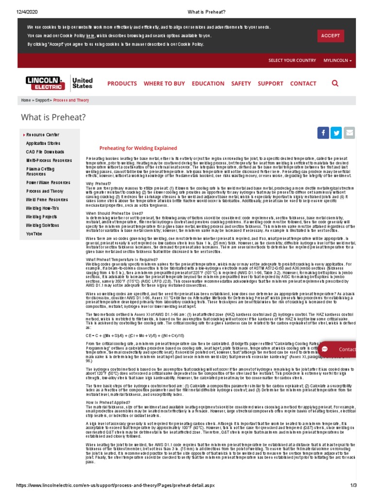 What Is Preheat | PDF | Welding | Construction